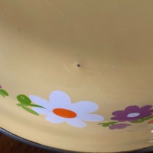 Kitchen | Vintage Italian Enamel Pan Moneta Cookware Circa7s Flower ...